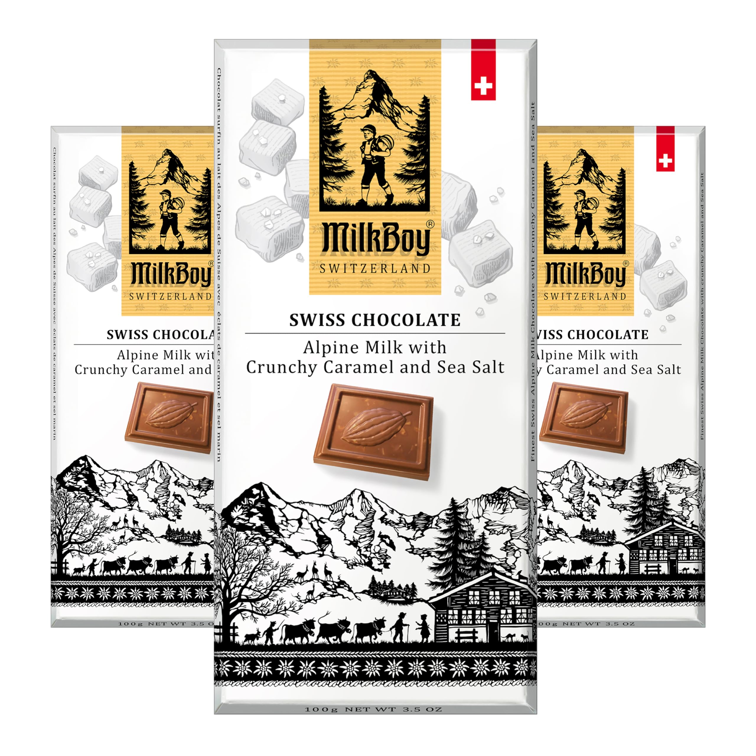 Mua Milkboy Swiss Milk Chocolates - Alpine Milk Chocolate Bars with ...