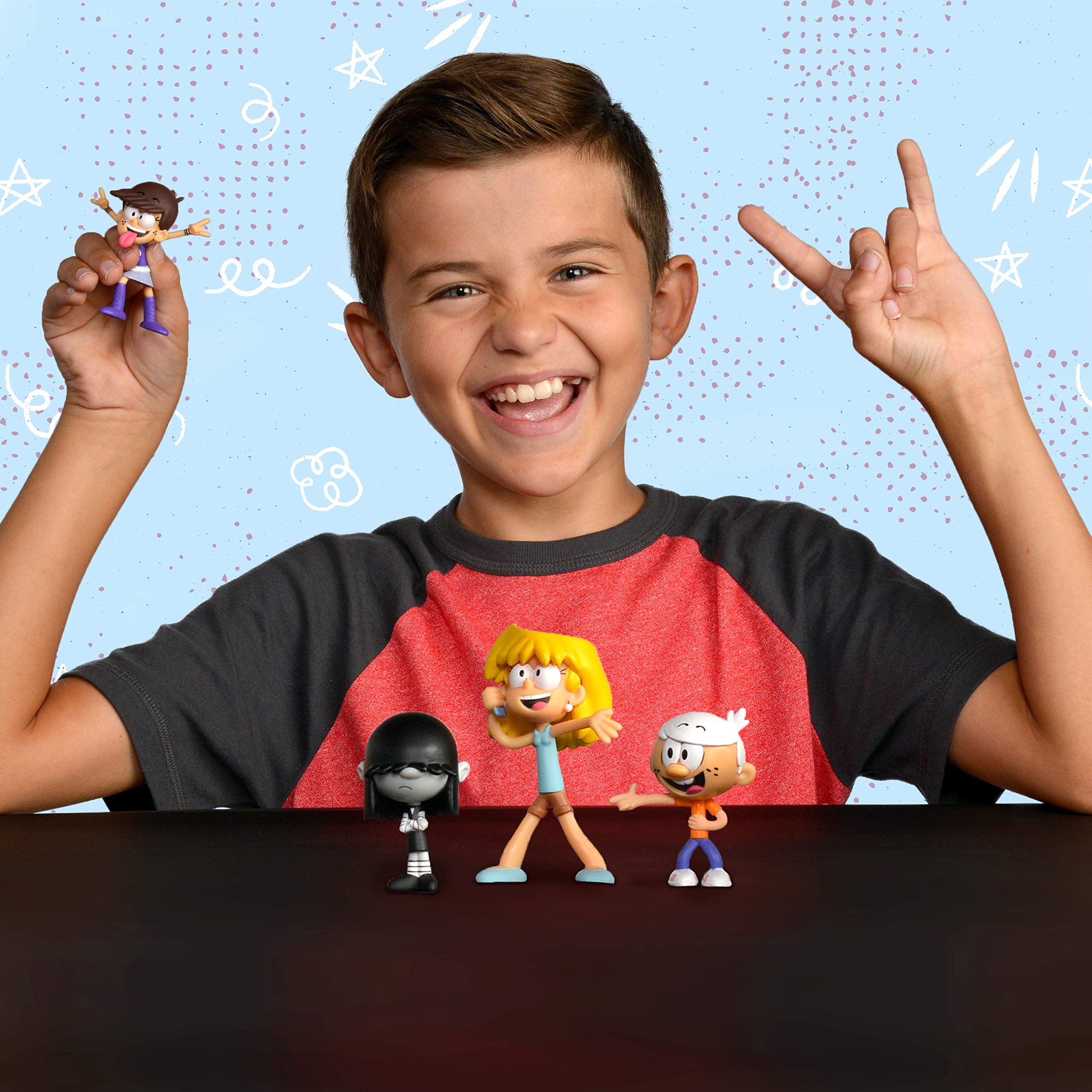 Mua The Loud House Figure 4 pack - Lincoln, Lori, Lucy, Luna - Action ...