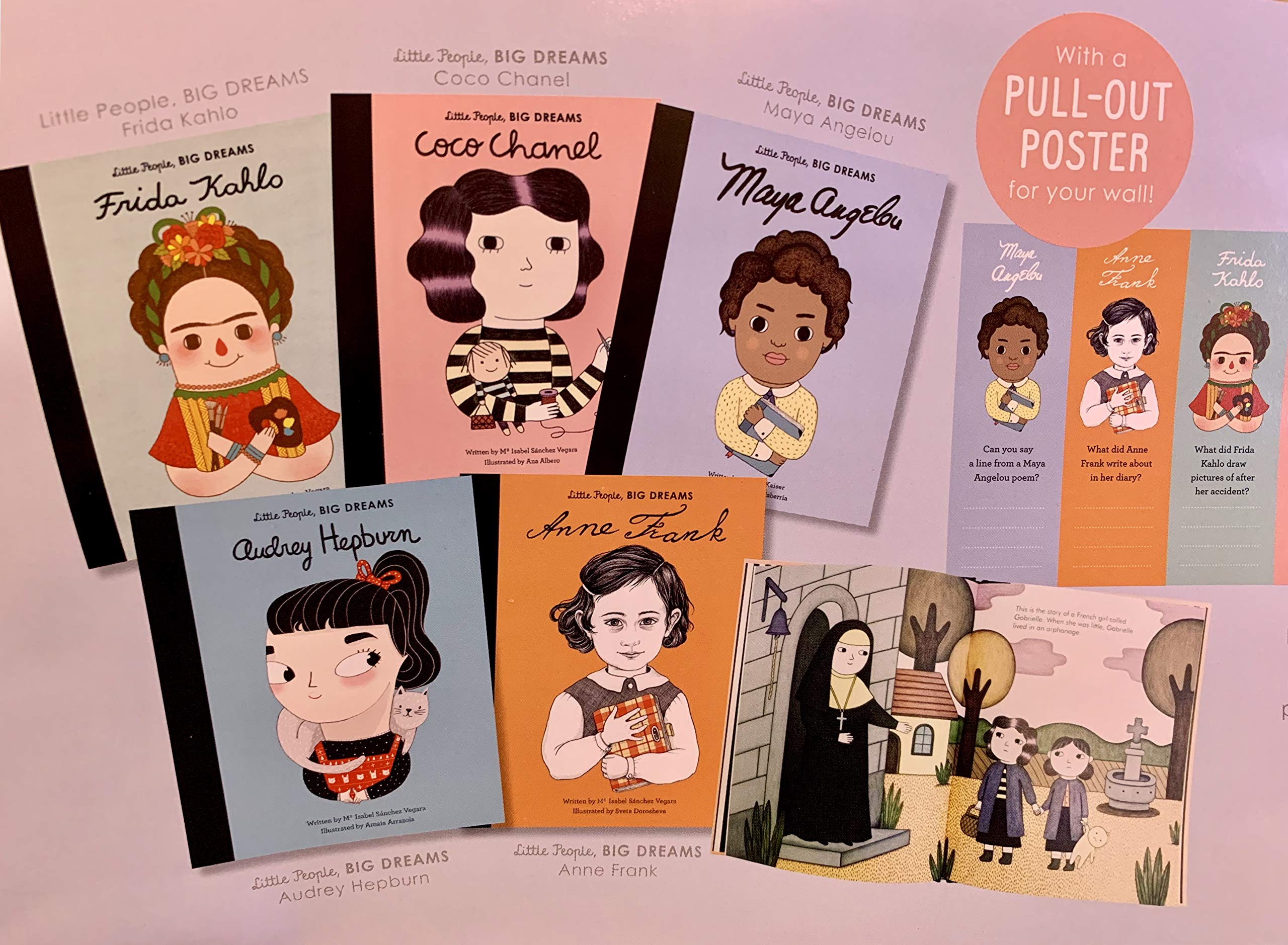 Mua Little People, Big Dreams Inspiring Artist and Writers Gift Set ...