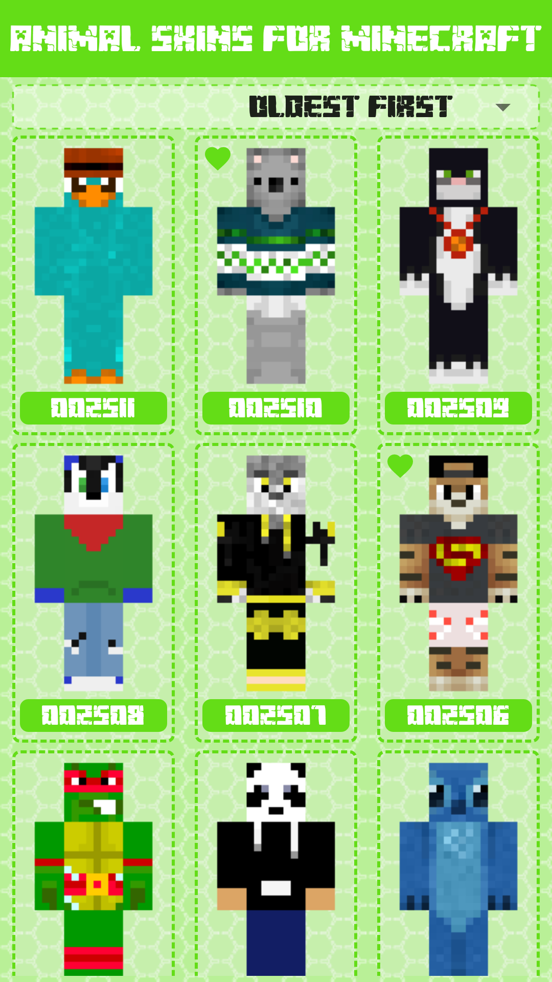 Amazon.com: Animal Skins for Minecraft PE: Appstore for Android