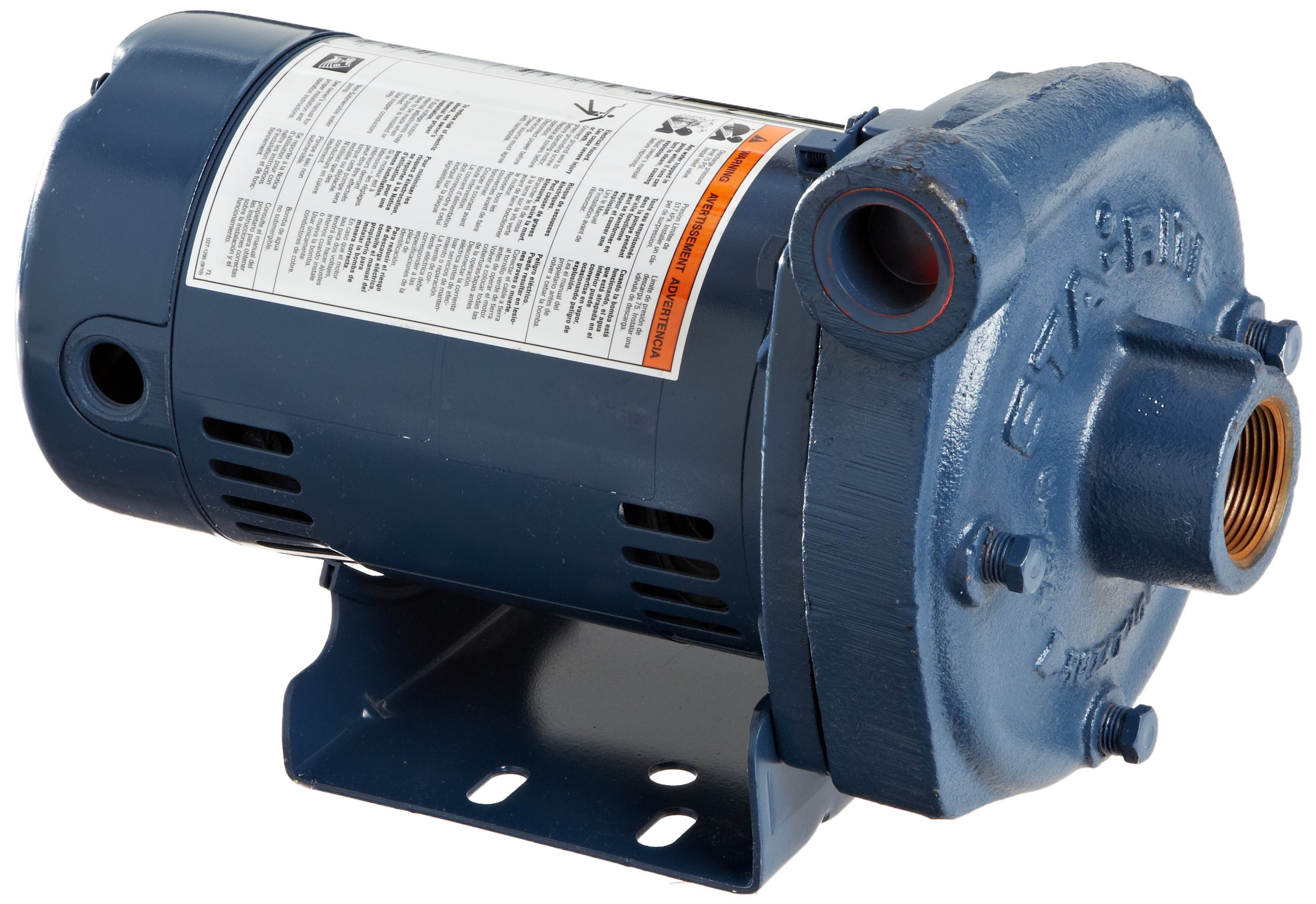 Buy Pentair Sta-Rite JHD3-62H 3-Phase Cast Iron Centrifugal Pump and ...