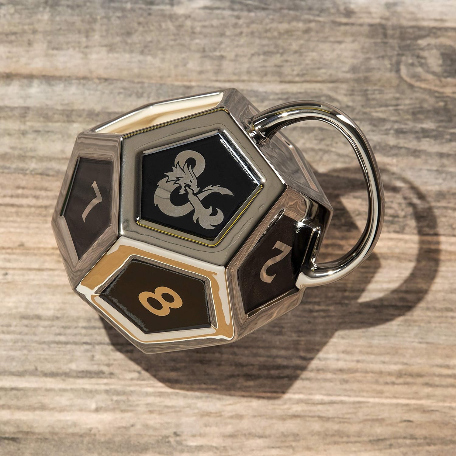 Paladone Dungeons and Dragons D12 Dice Shaped Mug – BigaMart