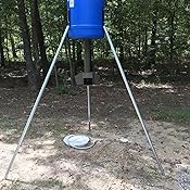 Amazon.com: AMERICAN HUNTER Leg Adapter Kit for 350 Pound Feeder ...