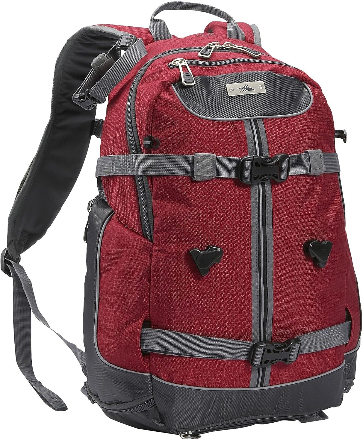 Amazon.com | High Sierra Ultimate Winter Backpack, Red Hot/Charcoal ...