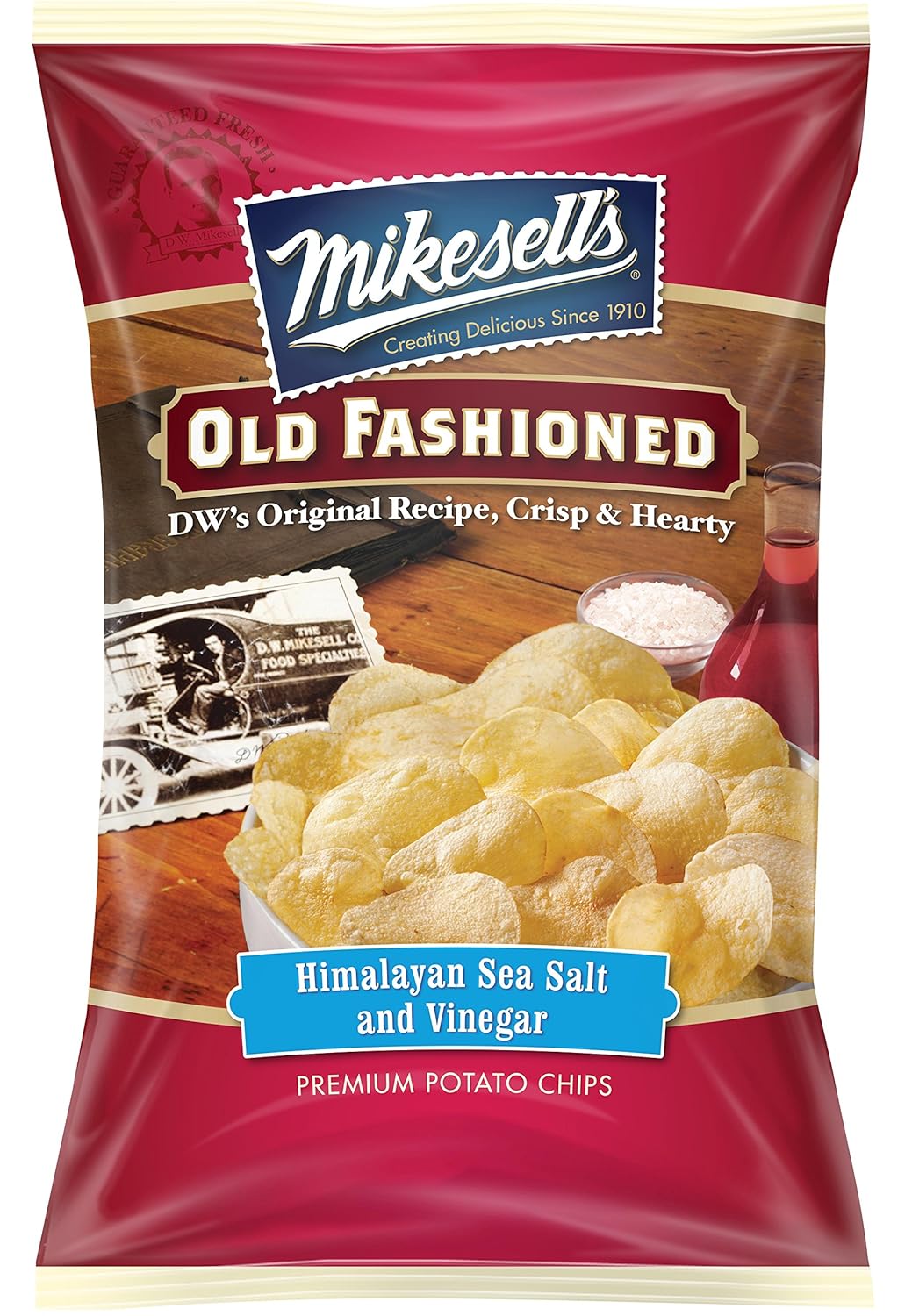 Amazon.com: Mikesell's 9.5oz. Himalayan Salt & Vinegar Potato Chip - 1 ...