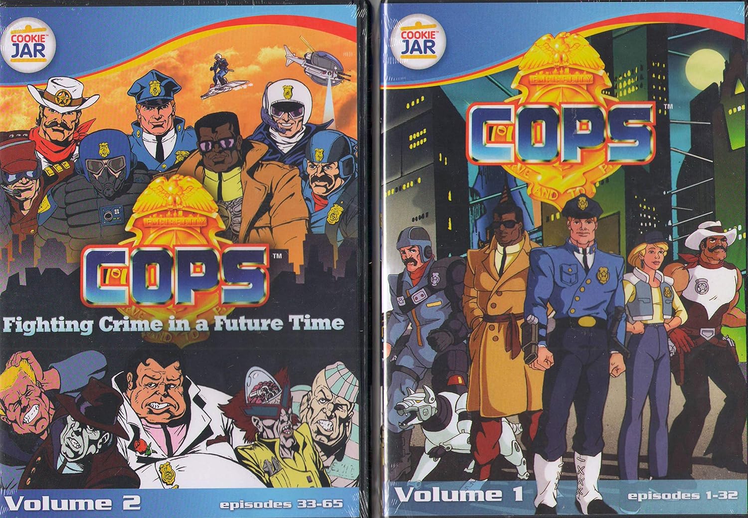 Amazon.com: C.O.P.S. - The Complete Series : Vol 1 & 2 - 65 episodes ...
