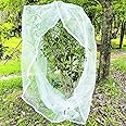 Amazon.com : BKDMZZMY Garden Netting with Drawstring and Zipper, 5.9x6.6FT Fruit Tree Netting ...