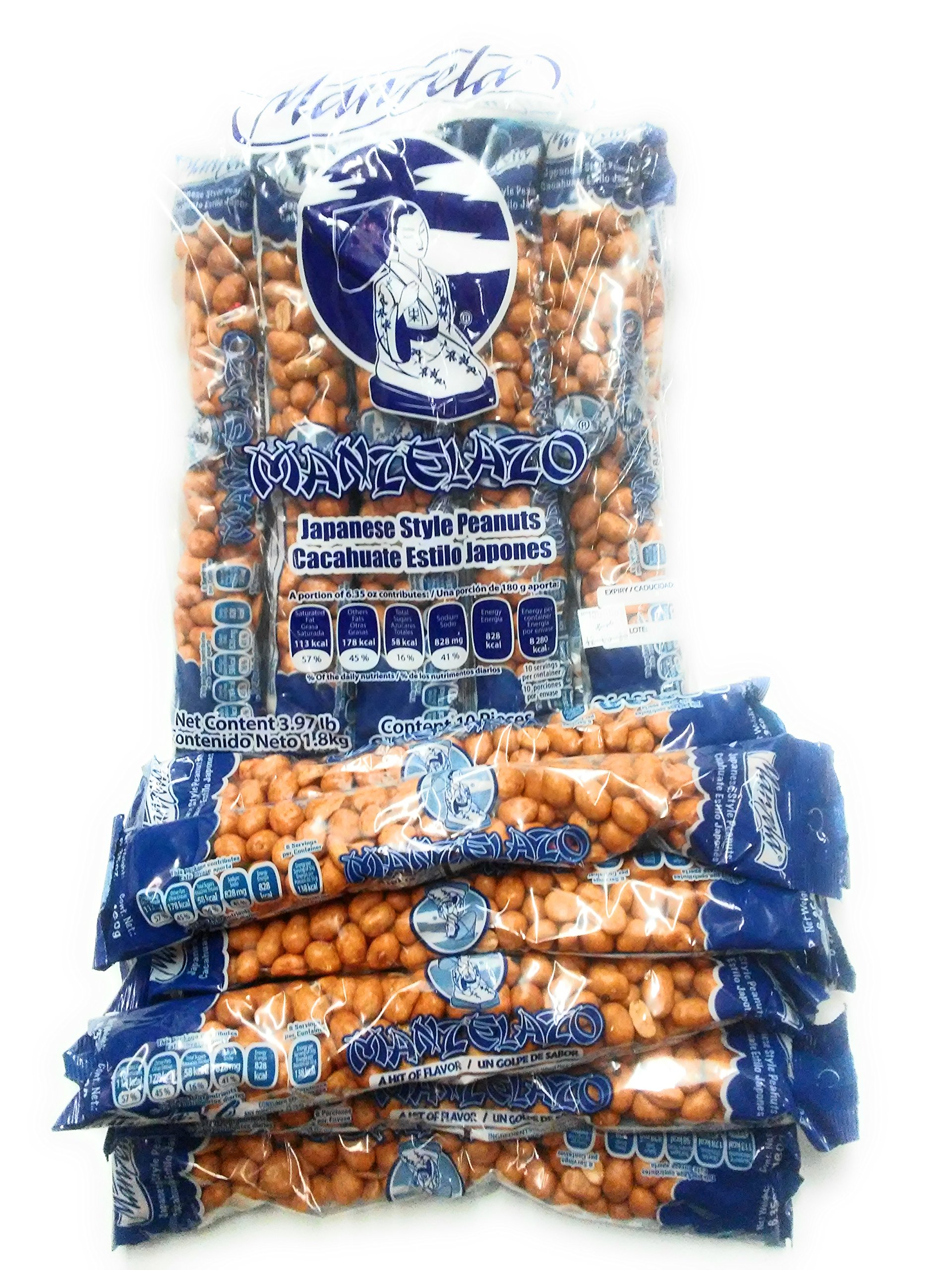 Mua Manzela Japanese Style Peanuts 10 count 6.35oz. each / Cacahuates ...