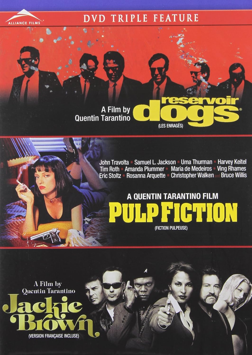 Tarantino Triple Feature: Reservoir Dogs / Pulp Fiction / Jackie Brown ...