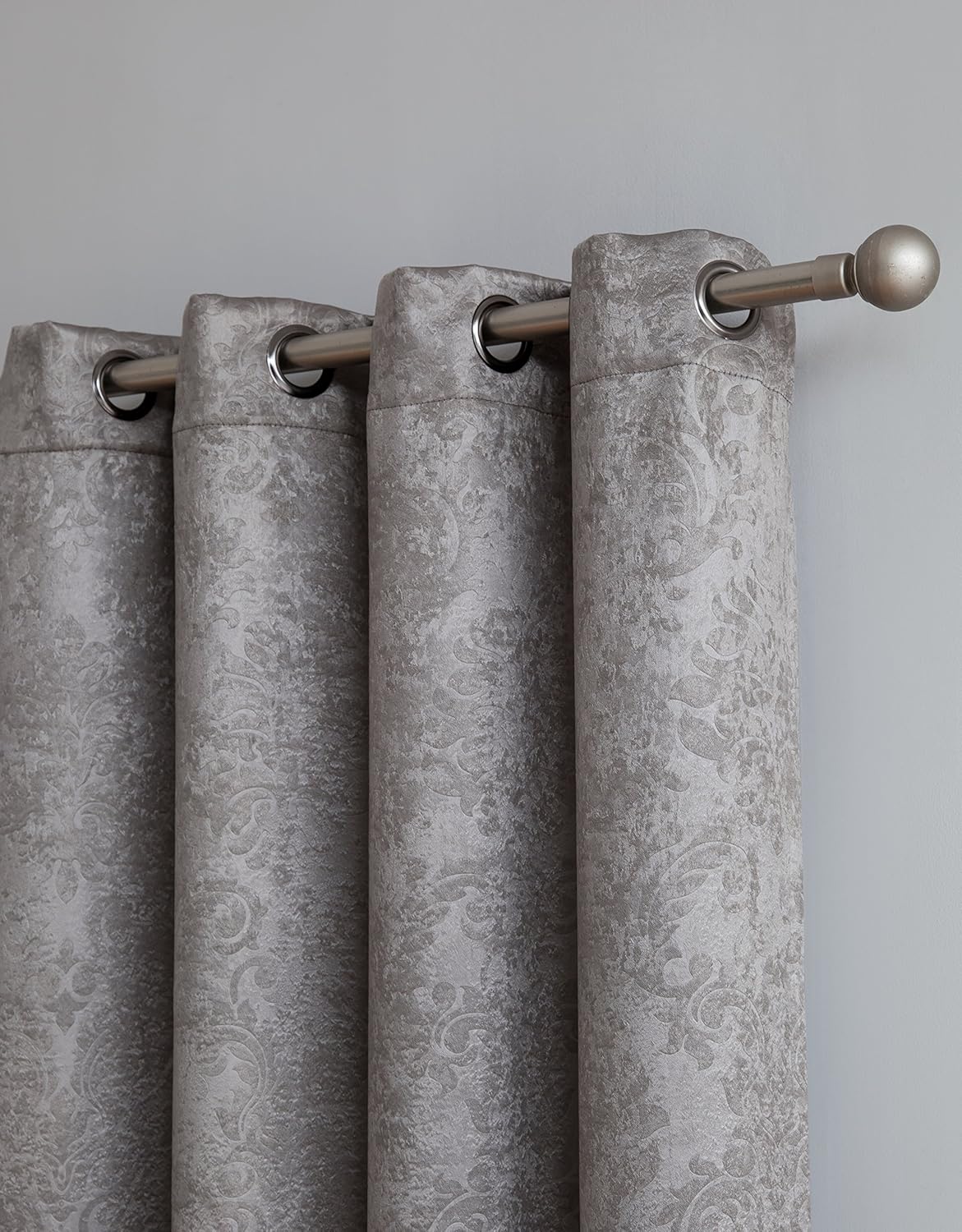 Amazon.com: Blackout Weave Embossed Curtain Panels | Block Light And ...