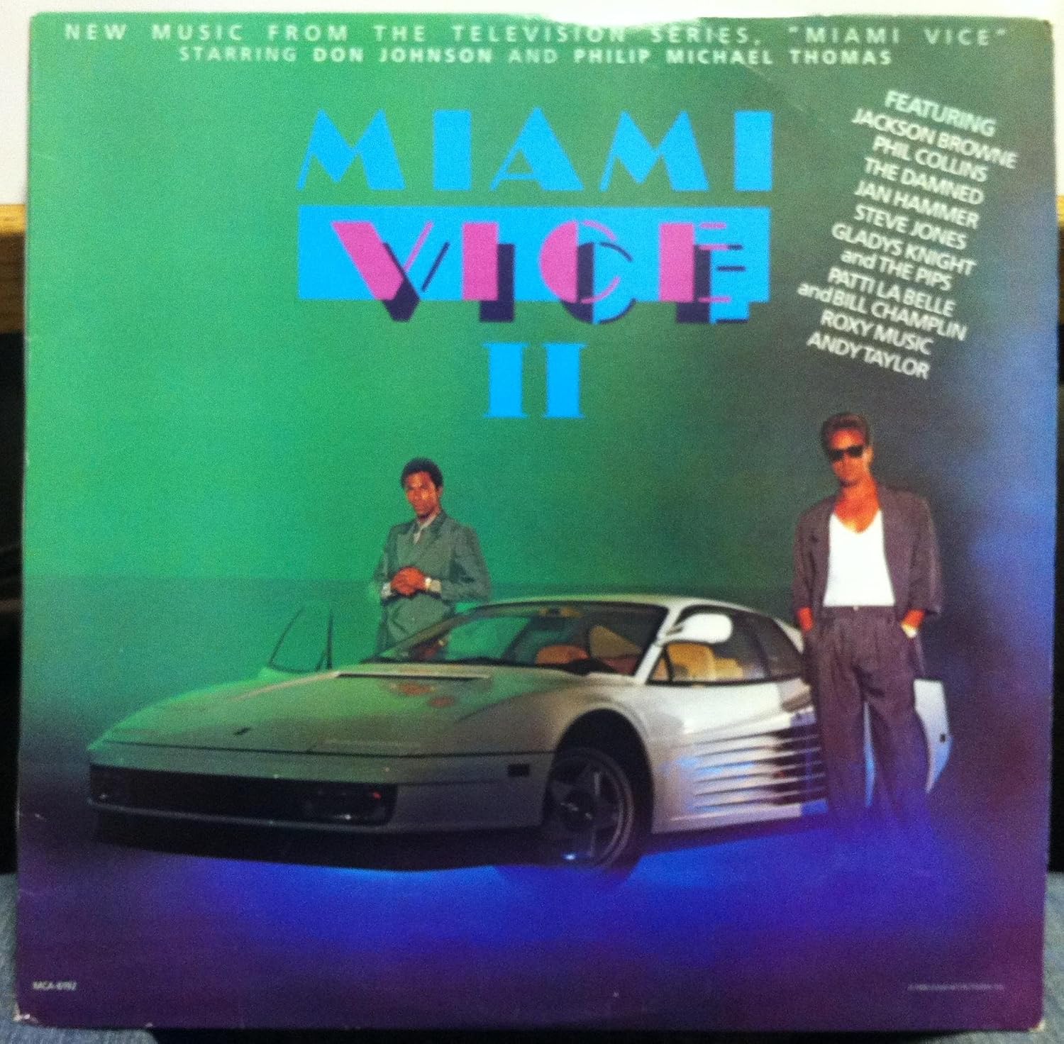 Miami Vice Ii - Various - Miami Vice II - MCA Records - MCA-6192 ...