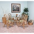 Amazon.com - Premium Rattan Dining Furniture 5 Piece Set (#2401H-BC) - Table & Chair Sets