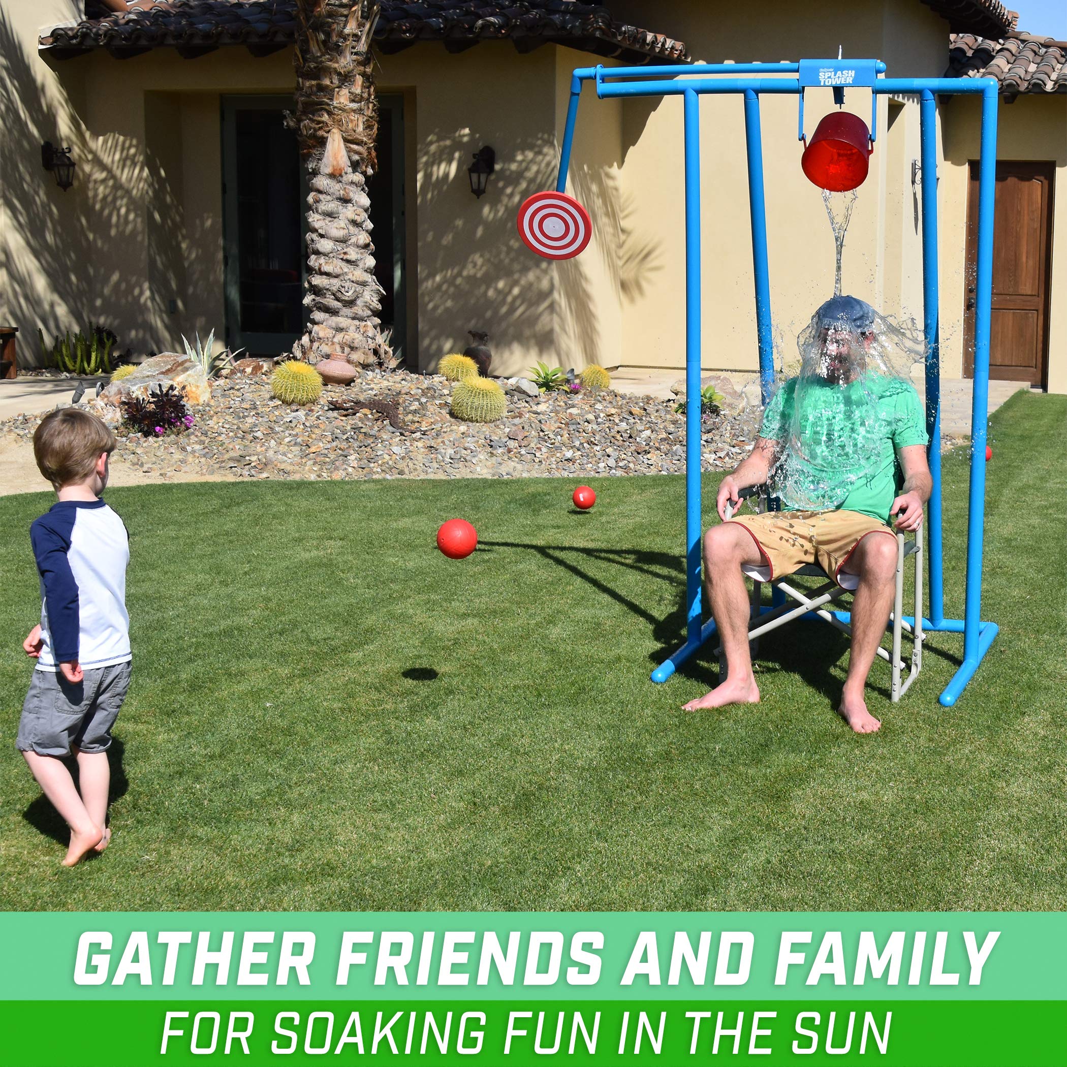 Mua GoSports Splash Tower Water Dunk Game - Water Soaking Dunk Tank for ...