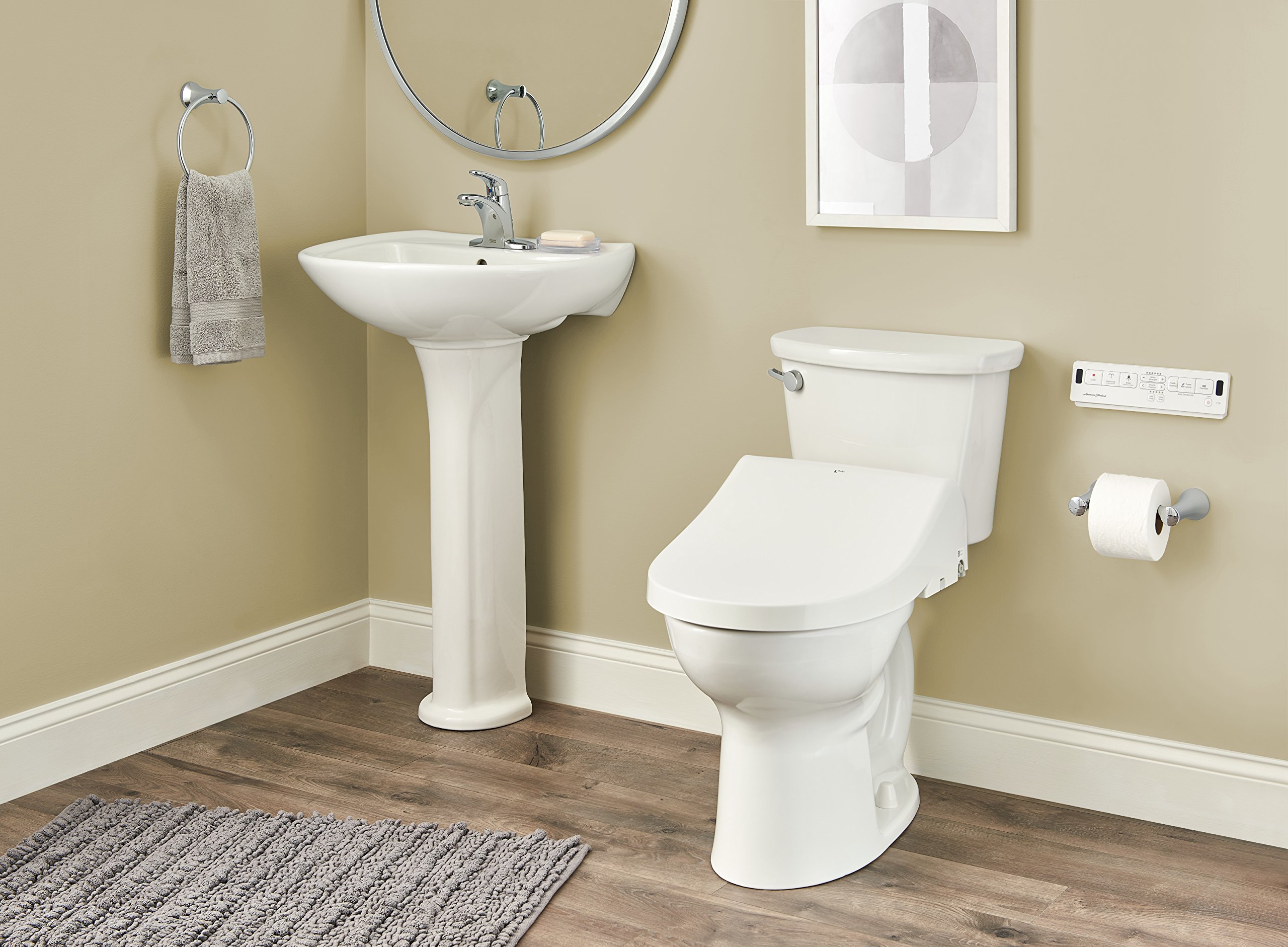 Mua American Standard 8012A70GRC-415 INAX Heated Shower Toilet Bidet ...