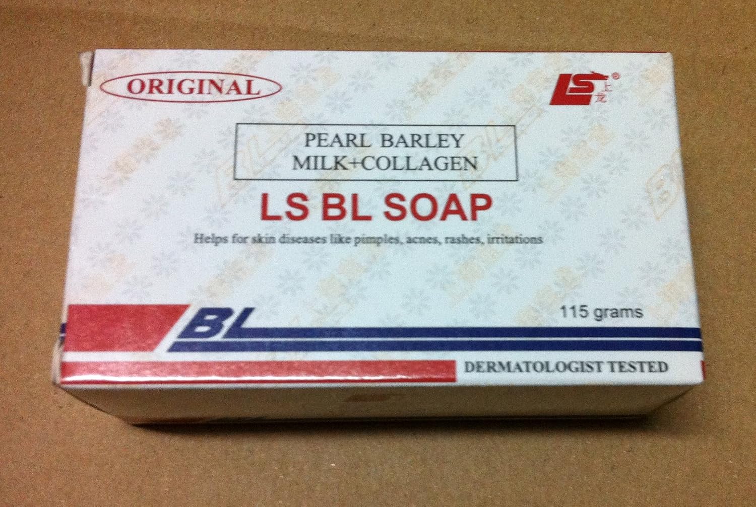 Amazon Original LS BL SOAP Pearl Barley Milk Collagen 115g Amazon Original LS BL SOAP Pearl Barley Milk Collagen 115g