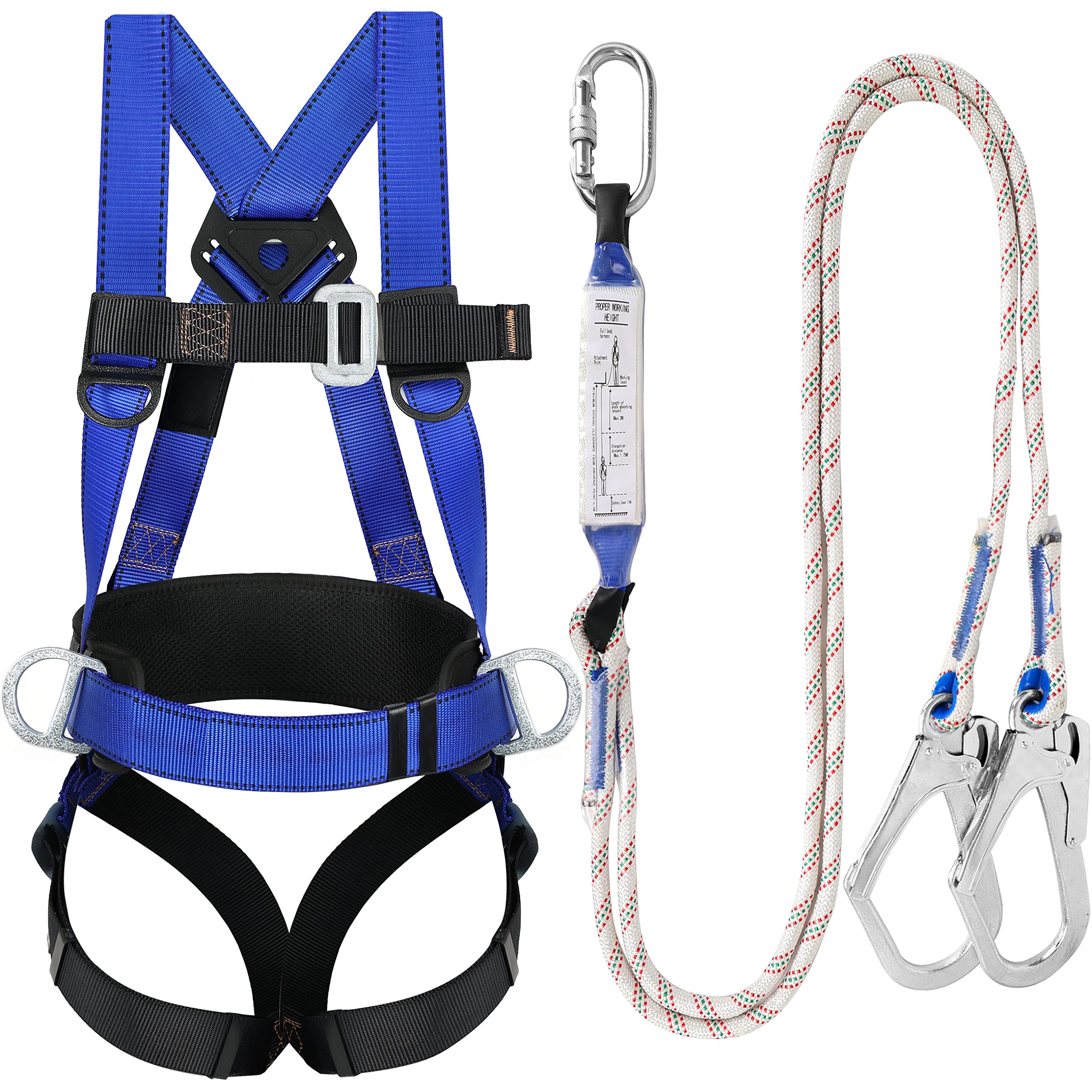 Mua TT TRSMIMA Safety Harness Fall Protection Kit: Full Body Roofing ...