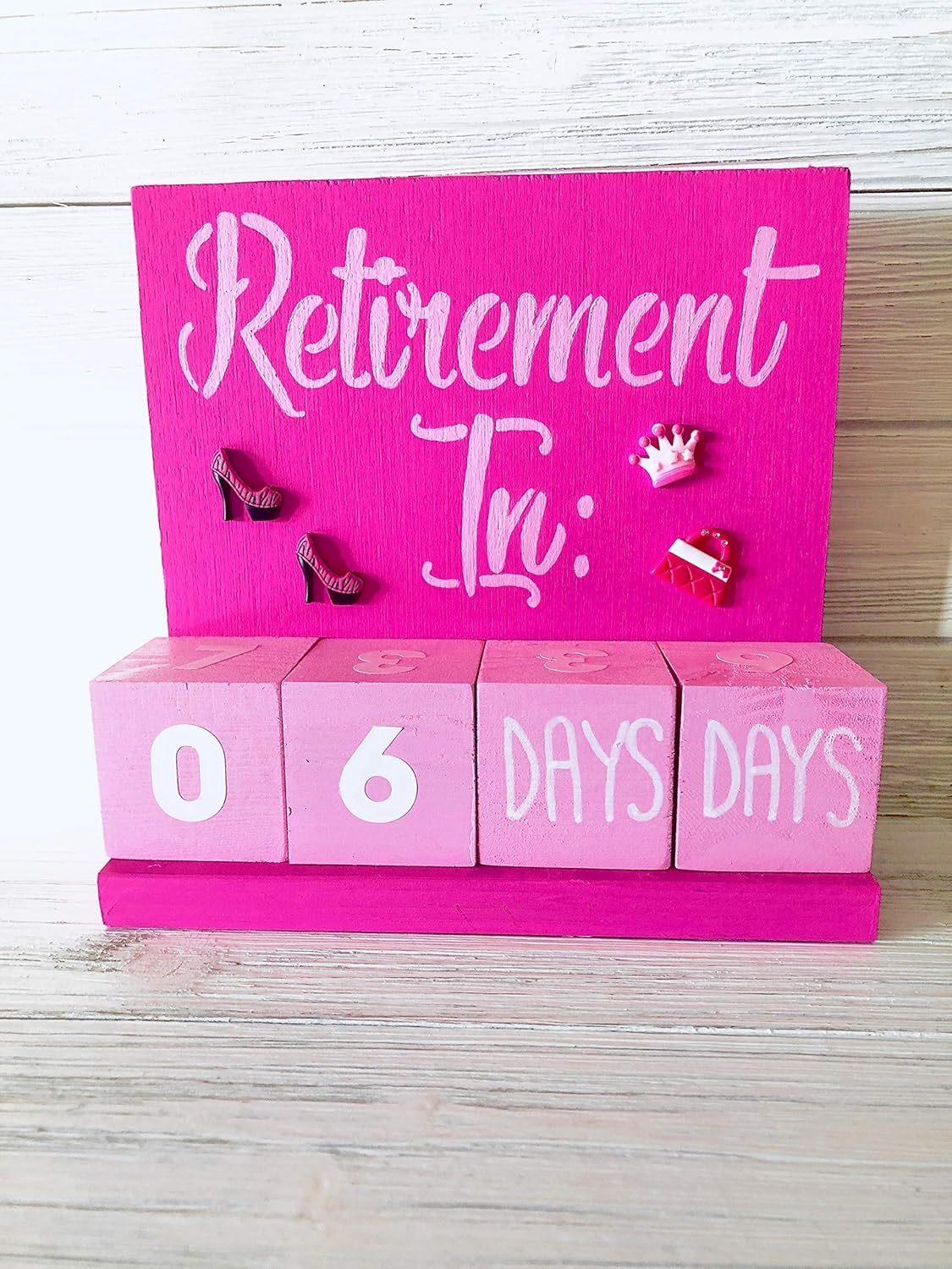 Amazon Retirement Countdown Calendar Bling Style Gift Handmade amazon-retirement-countdown-calendar-bling-style-gift-handmade