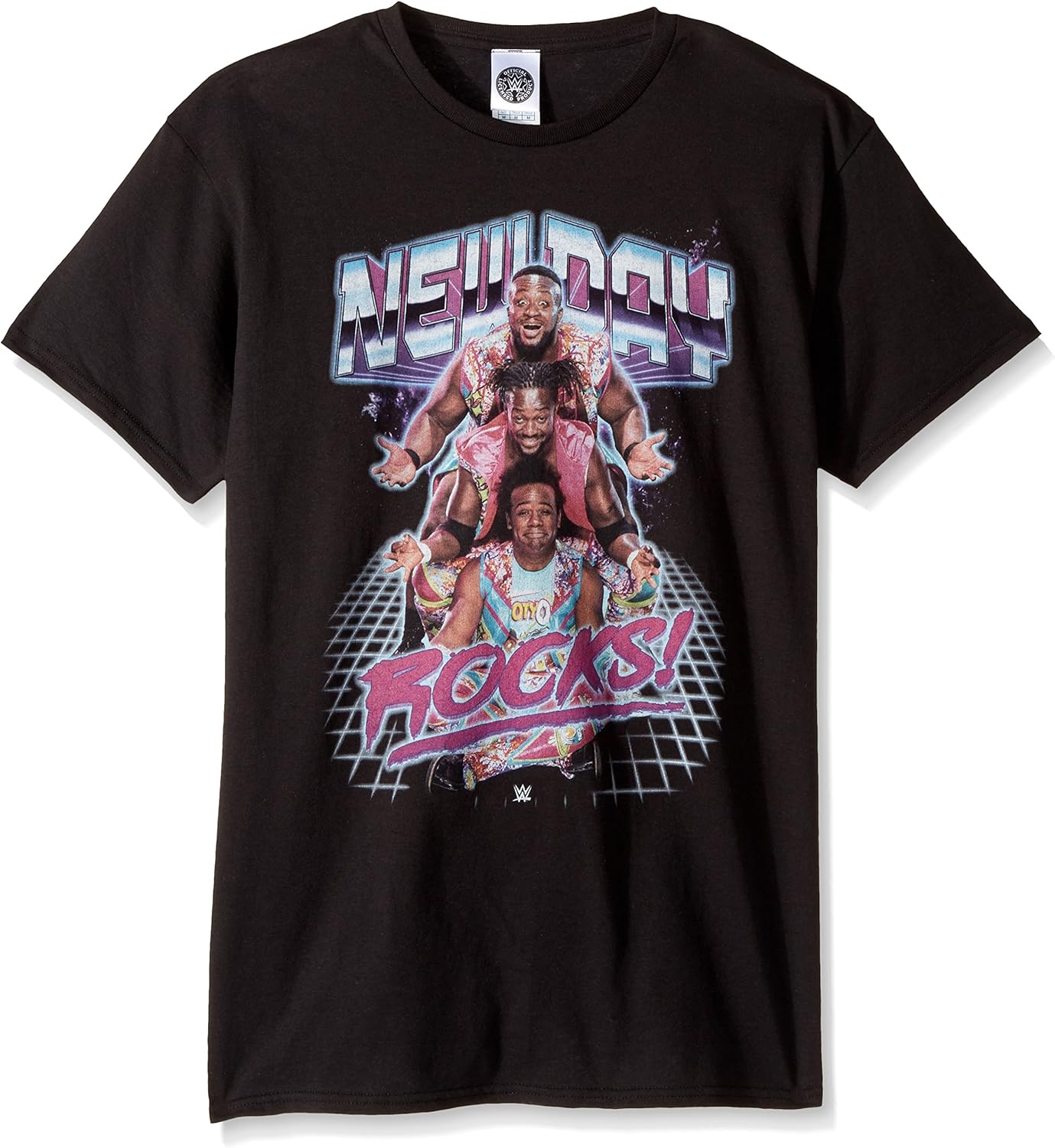WWE New Day Rocks! Playera, Negro, XXXX-Large: Amazon.com.mx: Ropa ...