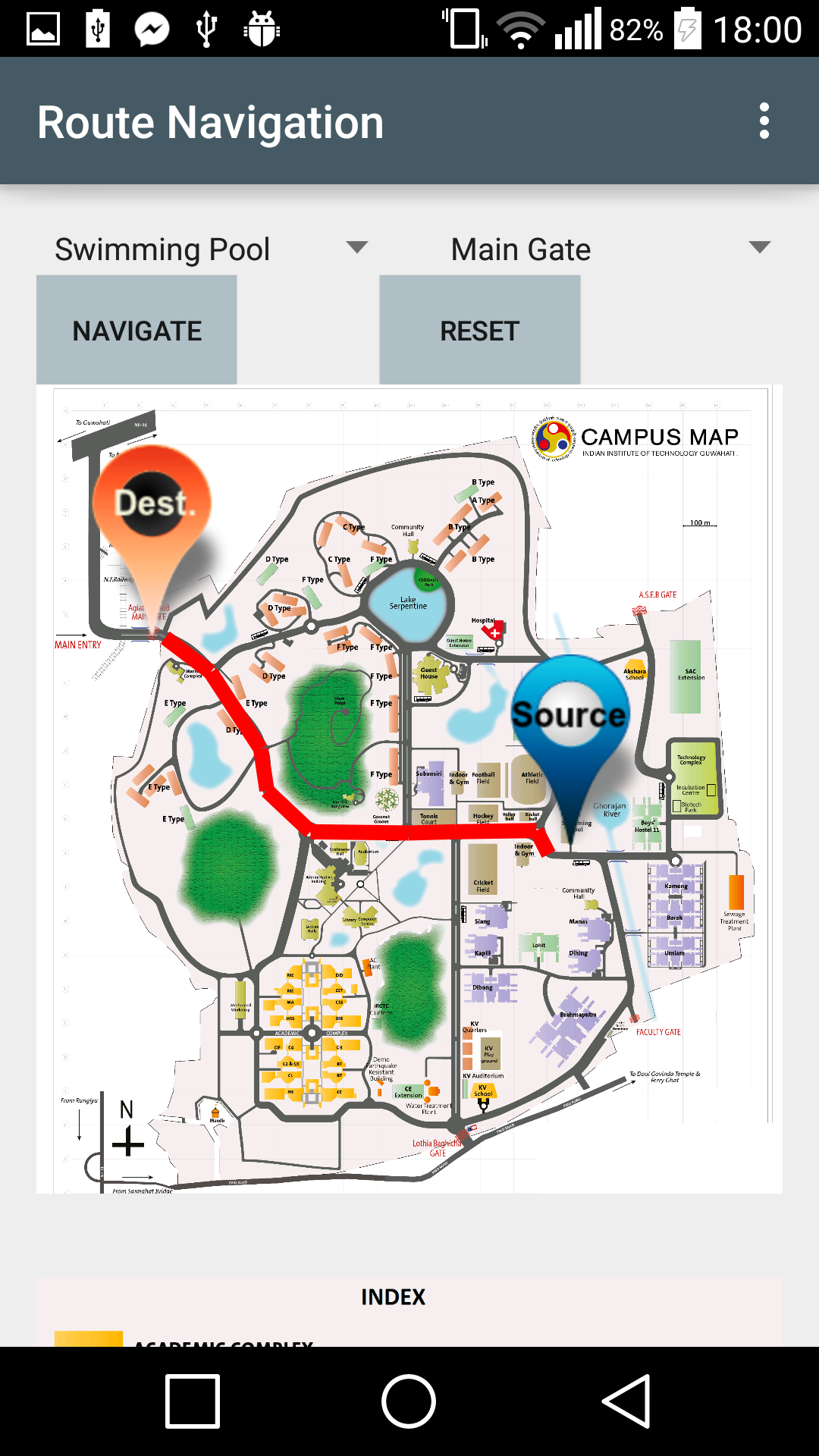 IITG Campus Navigation:Amazon.co.jp:Appstore for Android