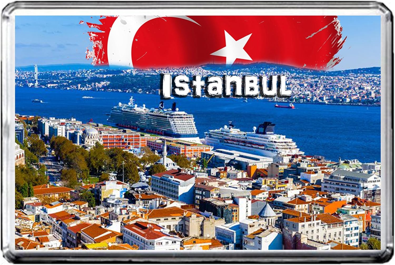 Amazon.com: GIFTSCITY C183 ISTANBUL FRIDGE MAGNET TURKEY TRAVEL ...