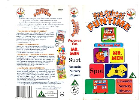 Pre-School Funtime [VHS]: Amazon.co.uk: Video