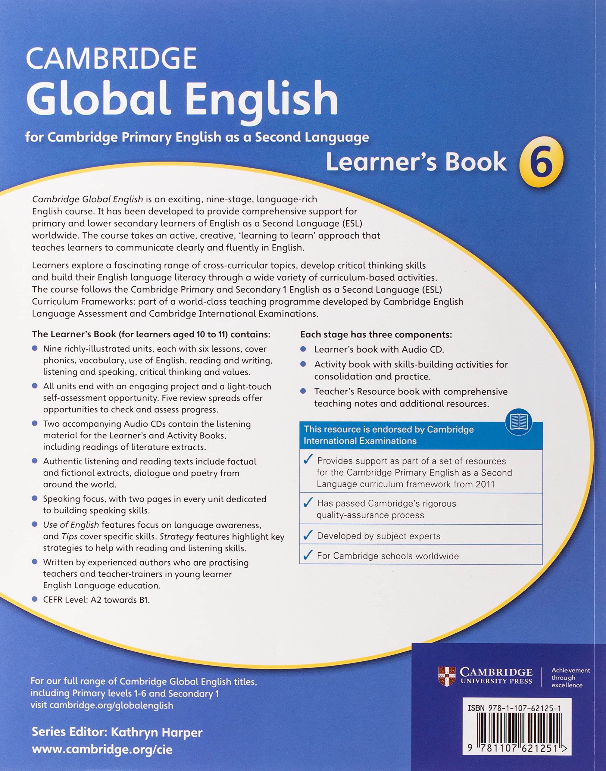 Mua Cambridge Global English Stage 6 Stage 6 Learner's Book with Audio ...
