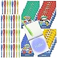 Amazon.com: BONNYCO Invisible Ink Pen, Notebook Pack 32 Superhero Party ...