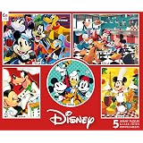Amazon.com: Ceaco - 5 in 1 Multipack - Disney Holiday Fun - Mickey ...