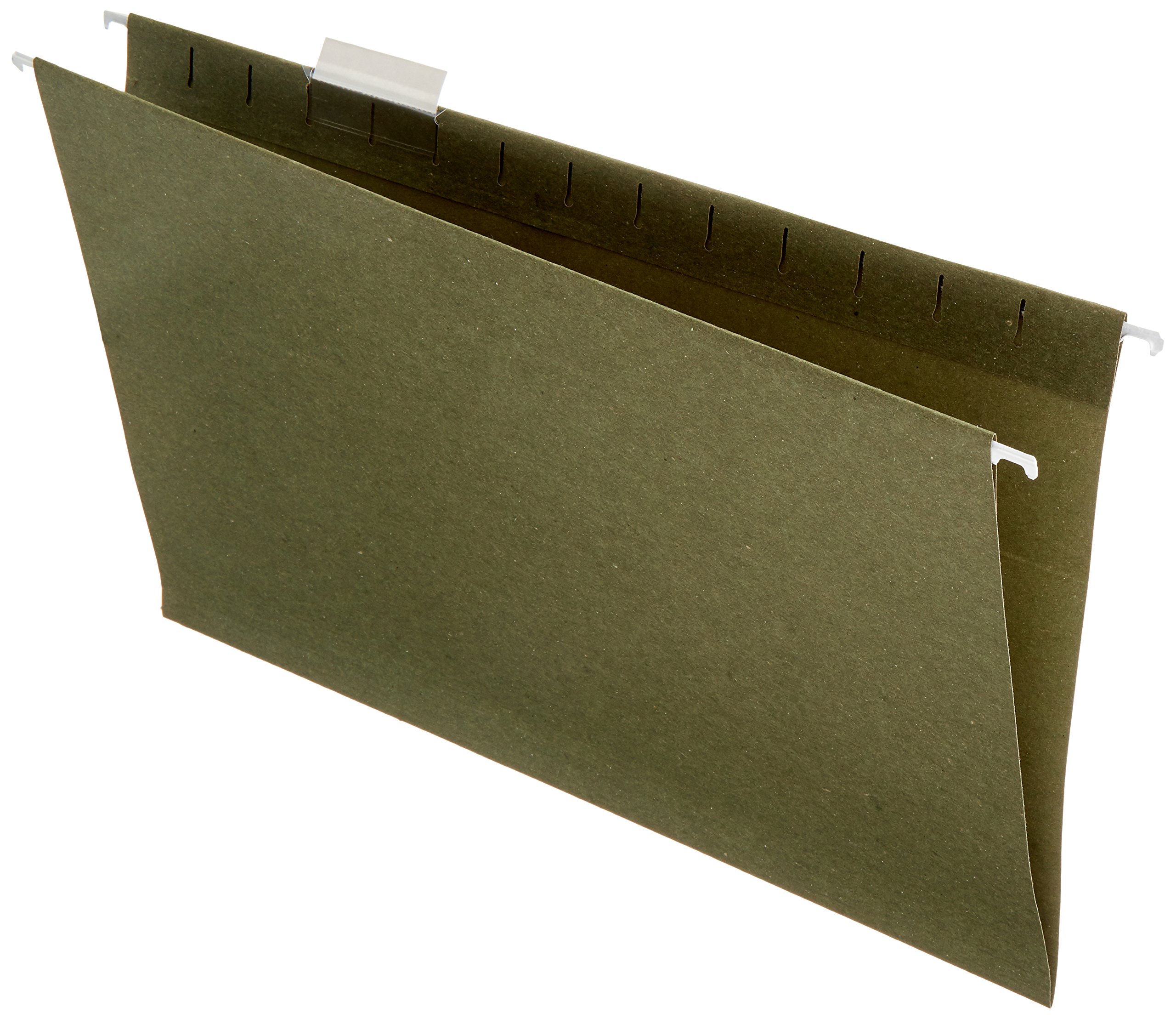 AmazonBasics Hanging File Folders Legal Size Green 25 Pack 