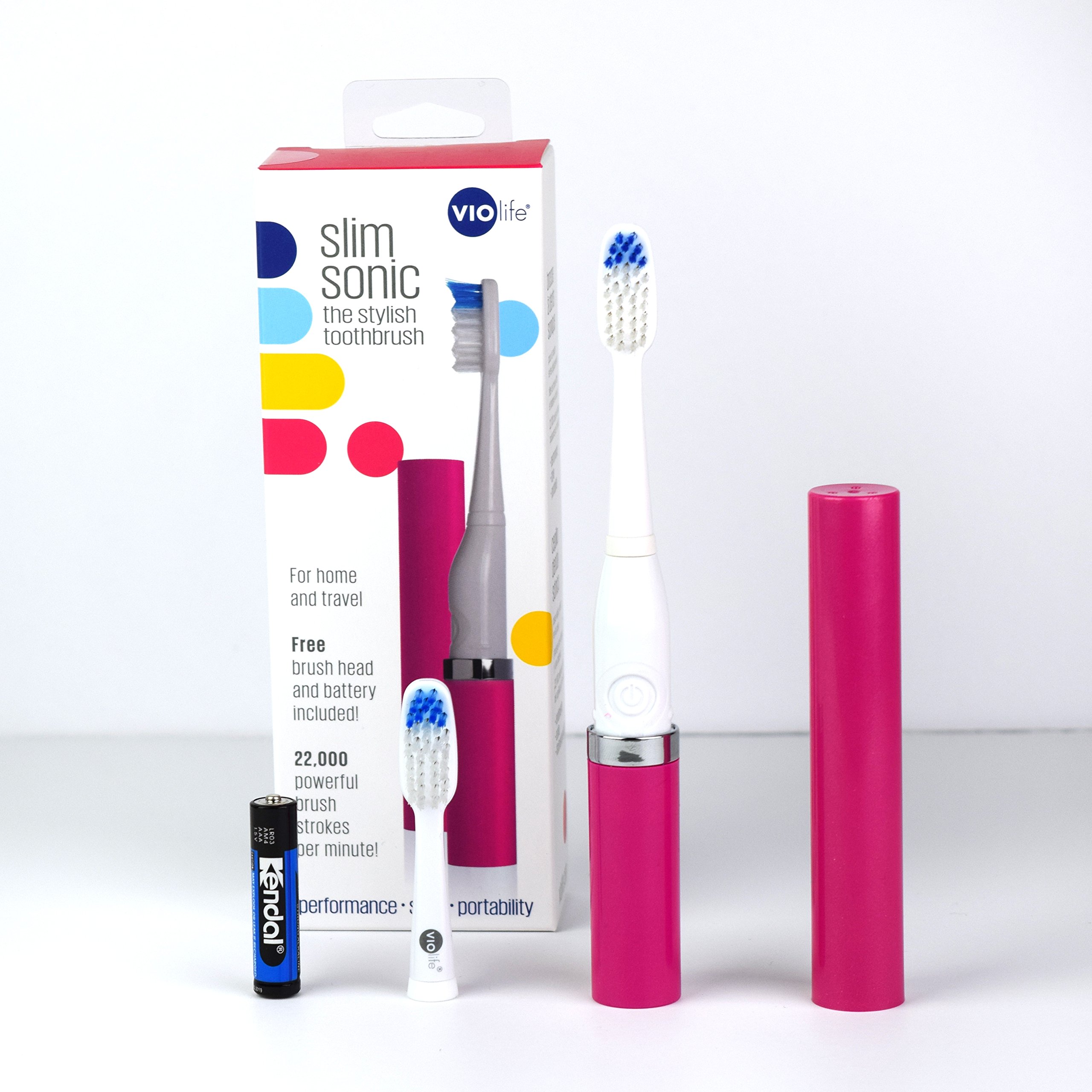 Slim Sonic Toothbrushes Confetti