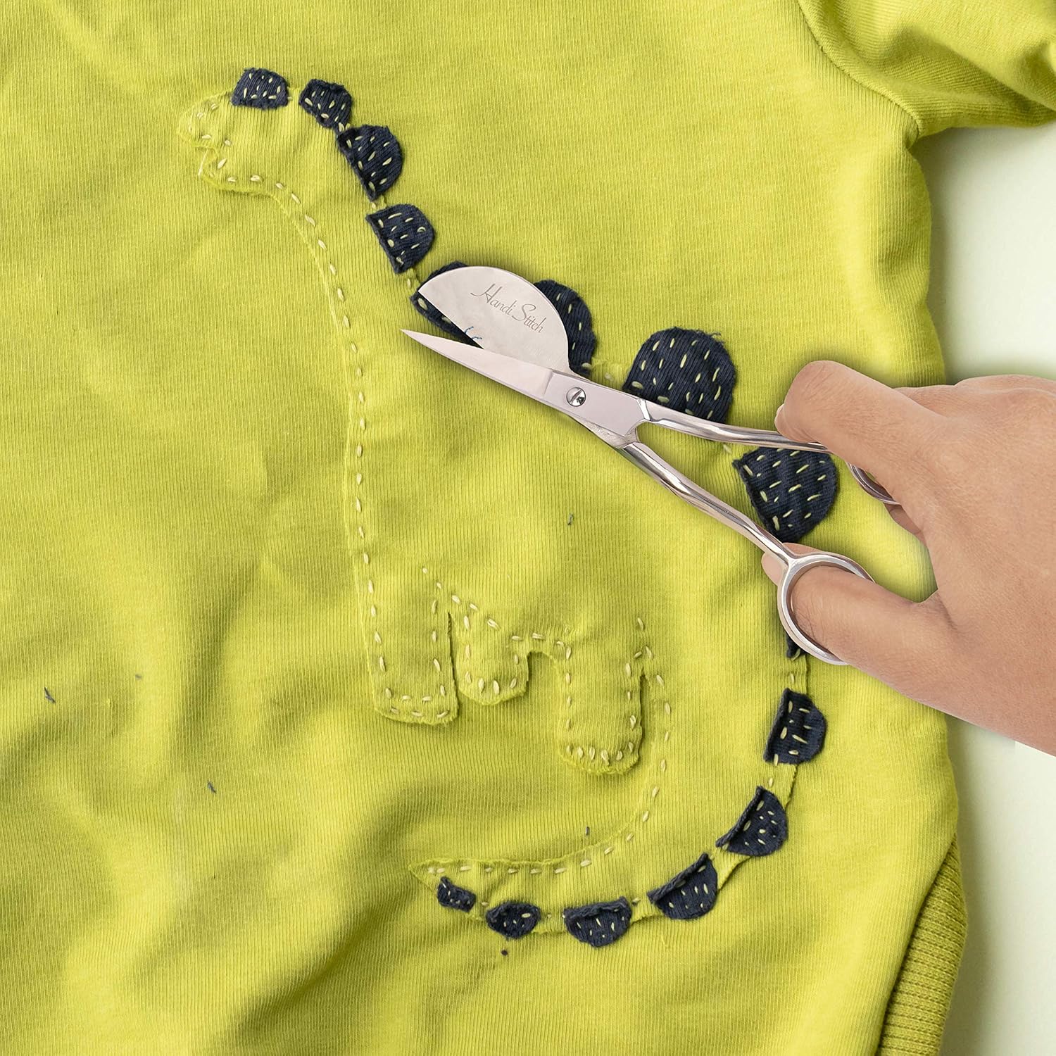 Handi Stitch Duckbill Appliqué Scissors with Case – 6 inch/15cm Overall ...