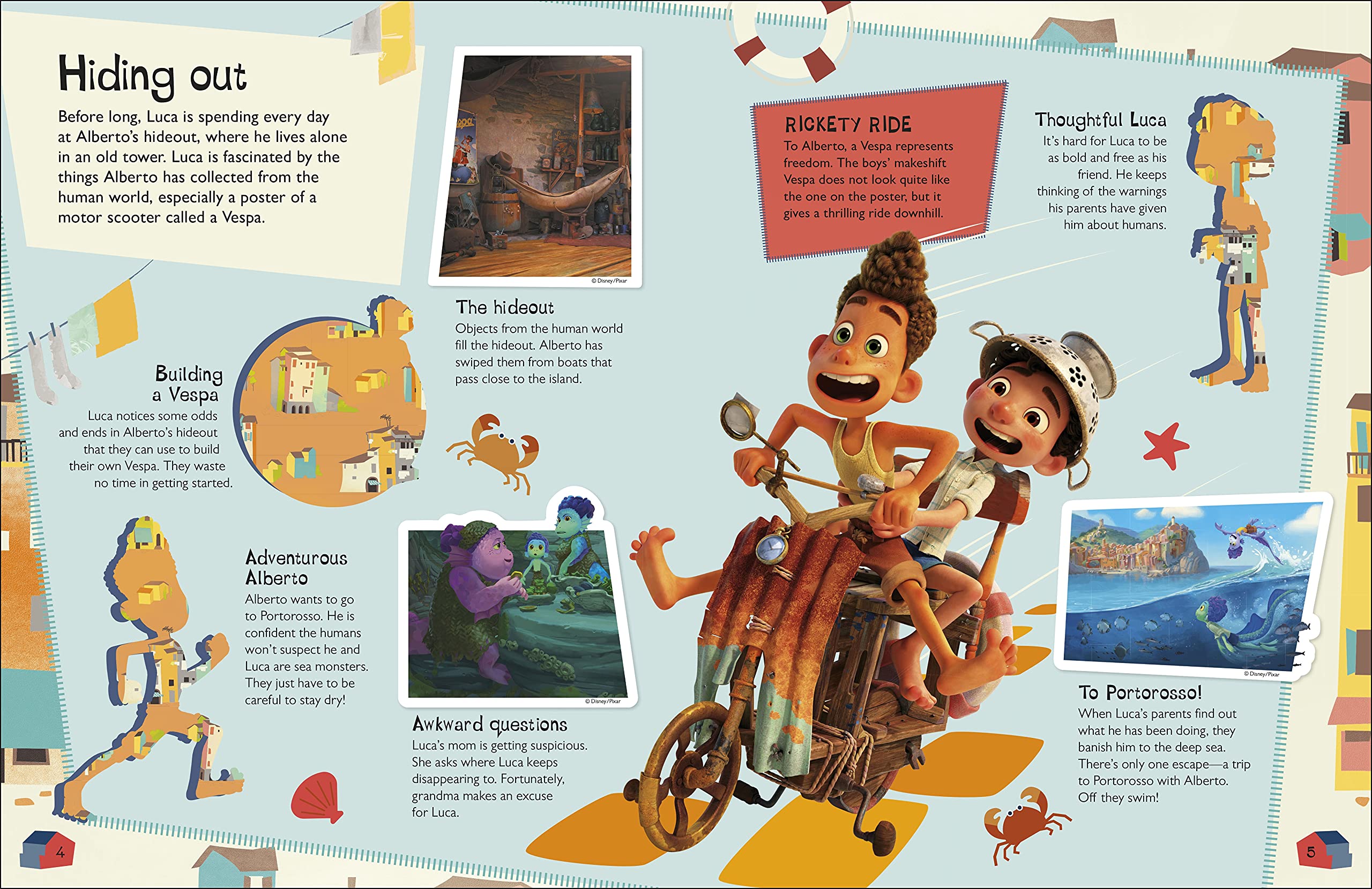 Mua Disney Pixar Luca Ultimate Sticker Book Disney Pixar Luca Ultimate ...