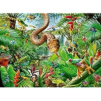 Amazon.com: Ravensburger Reptile Resort 300 XXL Piece Jigsaw Puzzle for ...