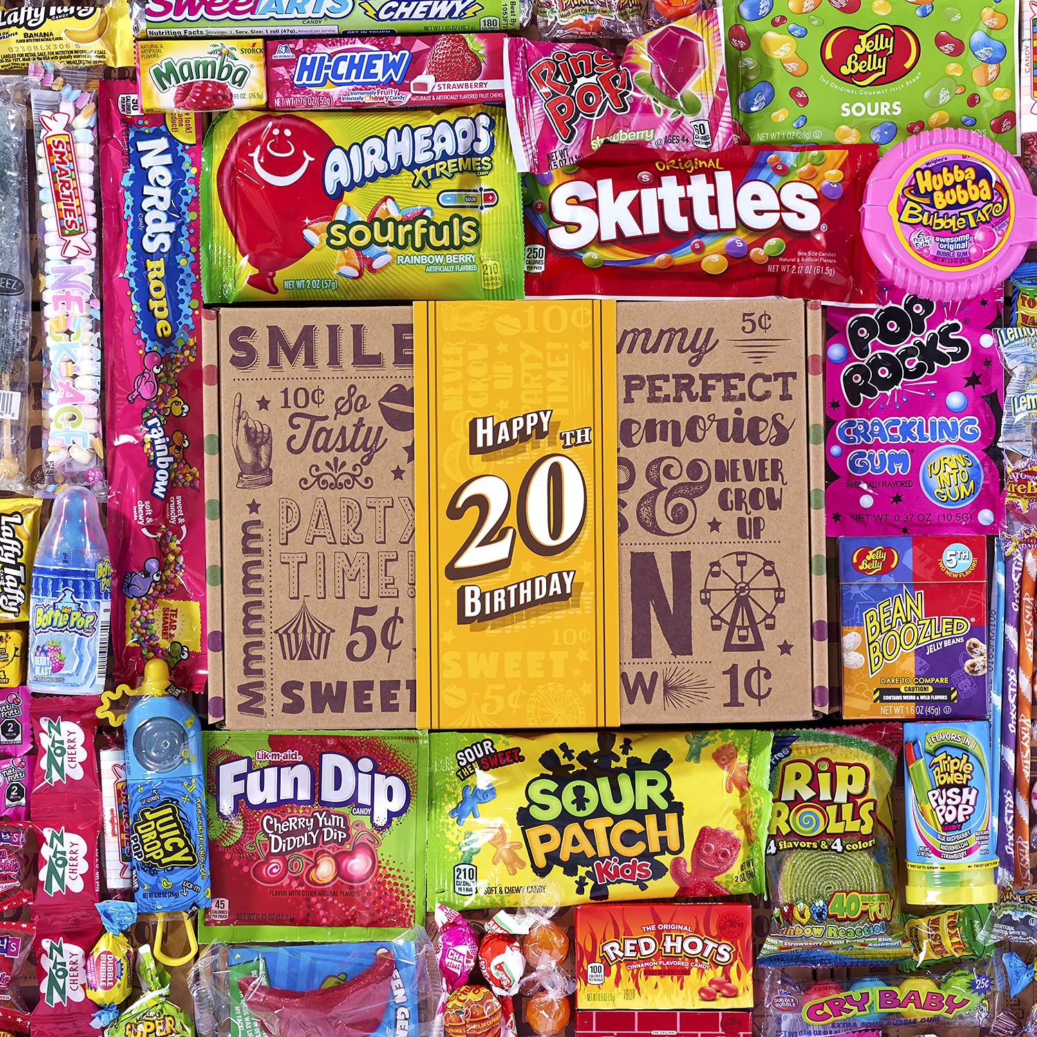 Mua Vintage Candy Co. 20th Birthday Retro Gift Basket - 2004 Party ...