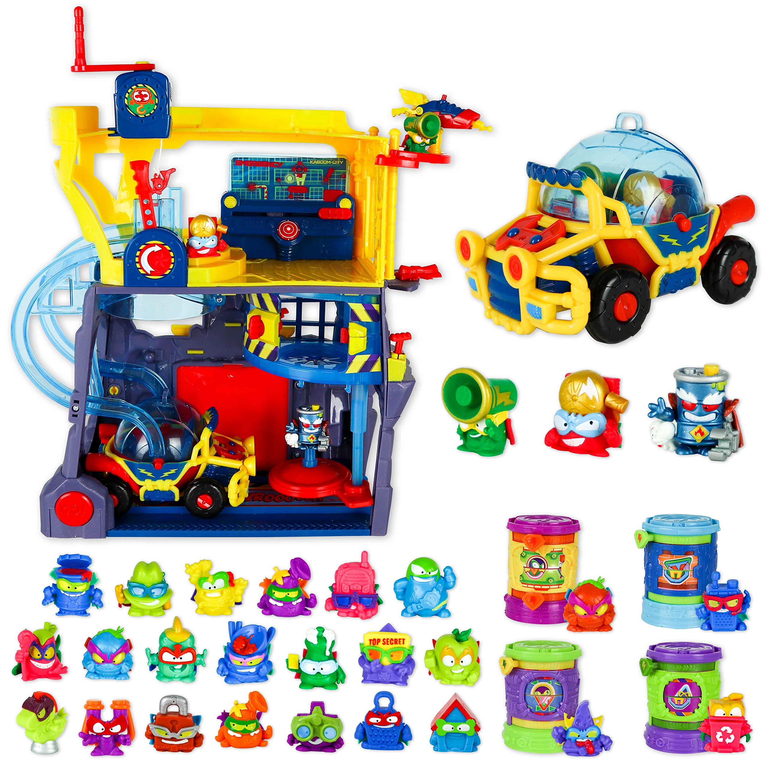 Buy SuperThings Secret Spies Series - Superheroes Headquarters and ...