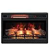 ClassicFlame 26" 3D Infrared Quartz Electric Fireplace Insert Plug and ...