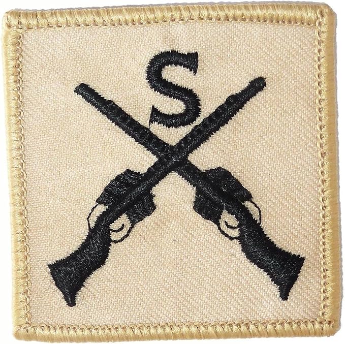 BRITISH ARMY SNIPER PATCH Sand sew on military cloth badge elite forces ...