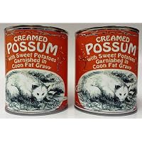 Amazon.com: 2-Pack of Creamed Possum in Coon Fat Gravy Garnished with ...