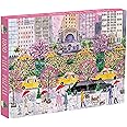 Galison Michael Storrings Spring on Park Avenue Puzzle, 1000 Pieces, 20 ...