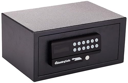 SentrySafe Black Steel Safe with Card Swipe Reader and Digital Keypad ...
