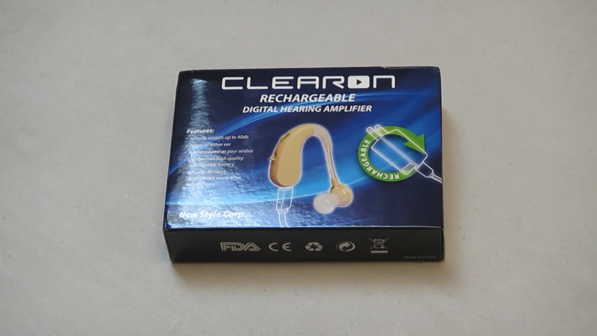 Watch Clearon 202S Hearing Amplifier Product Video on Amazon Live
