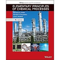 Amazon.com: Elementary Principles of Chemical Processes: 9781119498636 ...