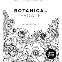 Amazon.com: Botanical Escape: 40 Beautiful Tracing Projects to Help You ...