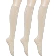 Amazon.com: KONY Women's Cotton Knee High Socks - Casual Solid ...
