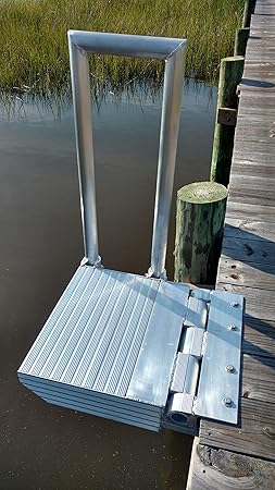 Amazon.com : Creekside Metalworks Boat Boarding Platform Dock Step for ...
