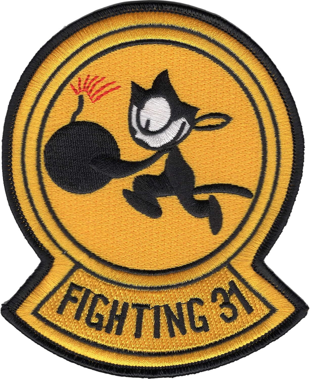 Amazon.com: VF-31 VFA-31 Fighter Squadron Tomcatters Patch: Clothing