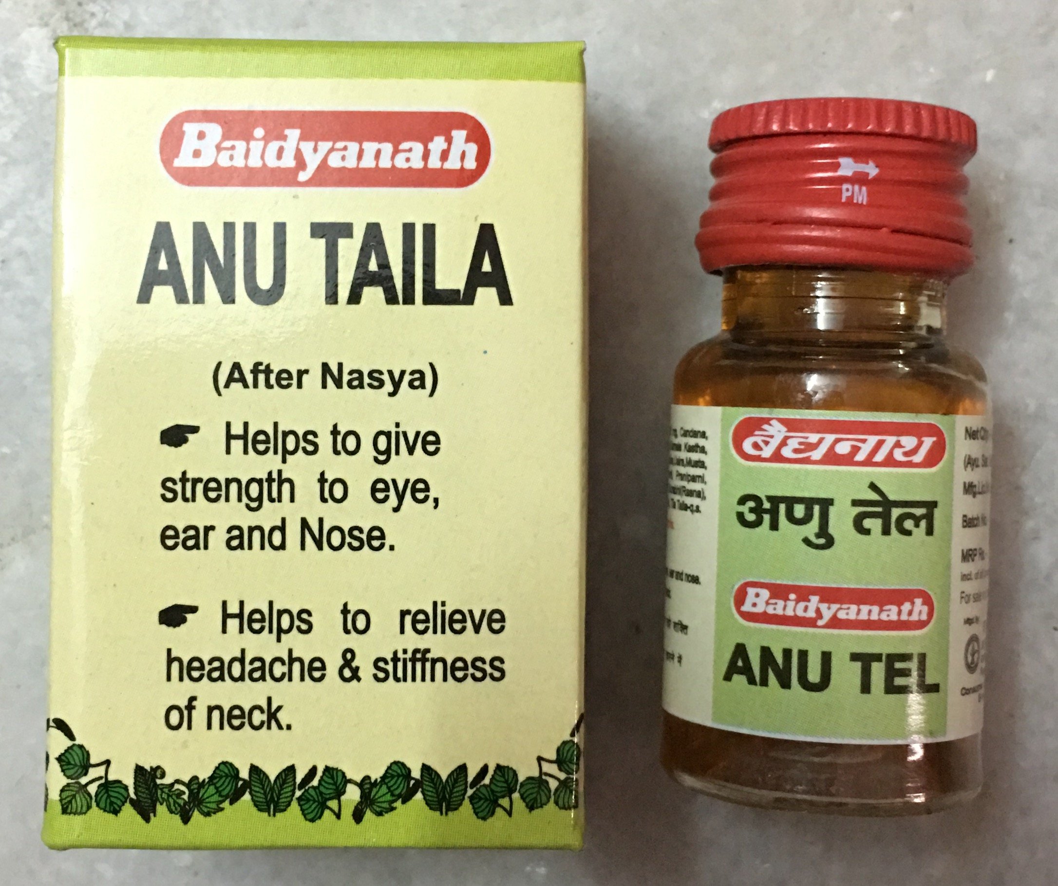 Amazon.com: Kairali Ayurveda Anu Thailam (10 Ml) - Ayurvedic Nasya Oil ...