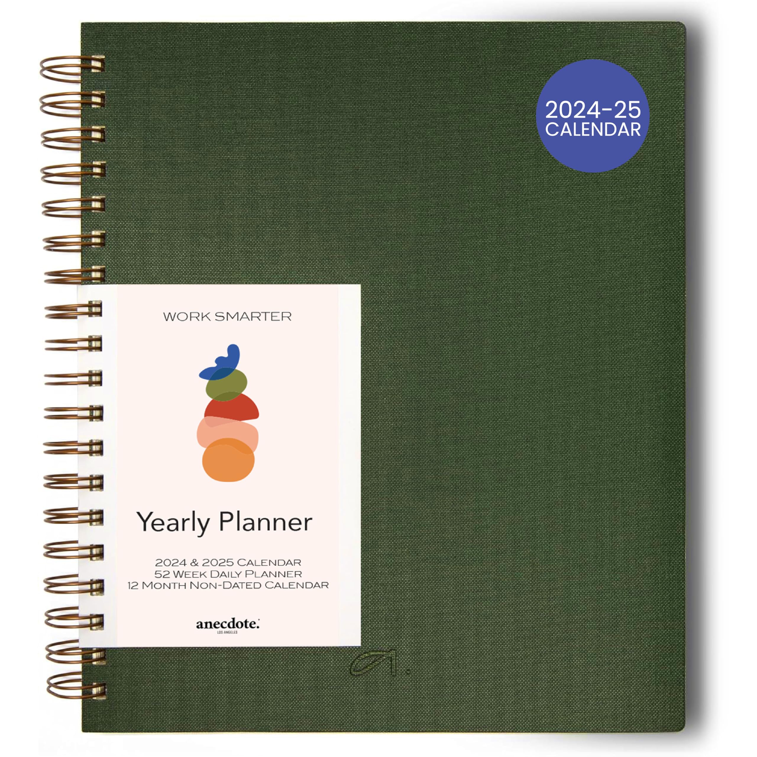 Mua Anecdote 2024 Planner. 8.5" x 10" Spiral-Bound Weekly, Monthly and ...
