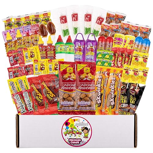 Pinata Mexican Candy Box - Sweet and Sour - 73 Pack - 3 Pounds ...