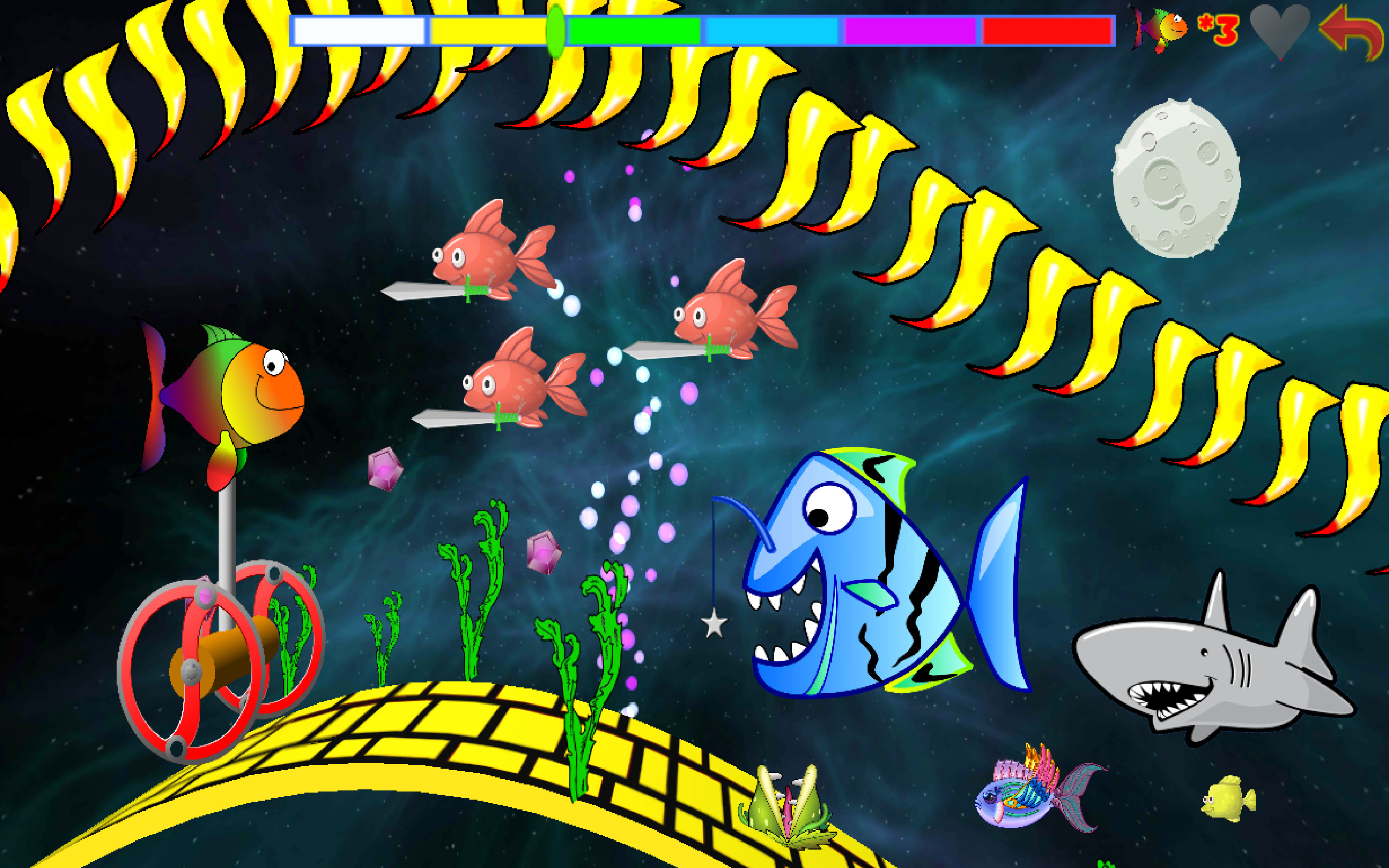 Amazon.com: Wheely the Space Fish: Appstore for Android